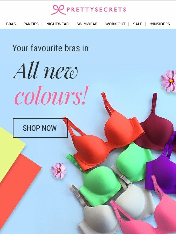 Pretty Secrets: All-NEW Bras | Milled