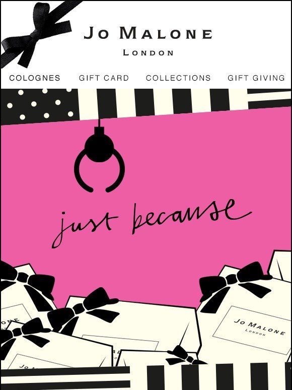 Jo Malone London: A summer surprise... just because | Milled