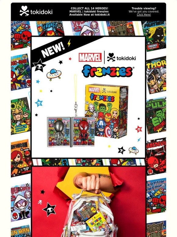 Tokidoki: 💥 Introducing Marvel | tokidoki frenzies! Collect all 14 ...