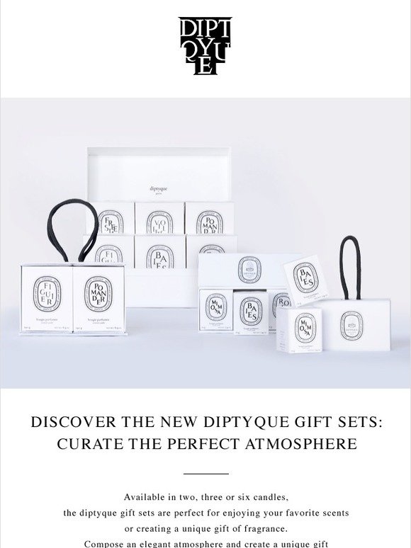 Diptyque: Discover the new diptyque gift sets | Milled