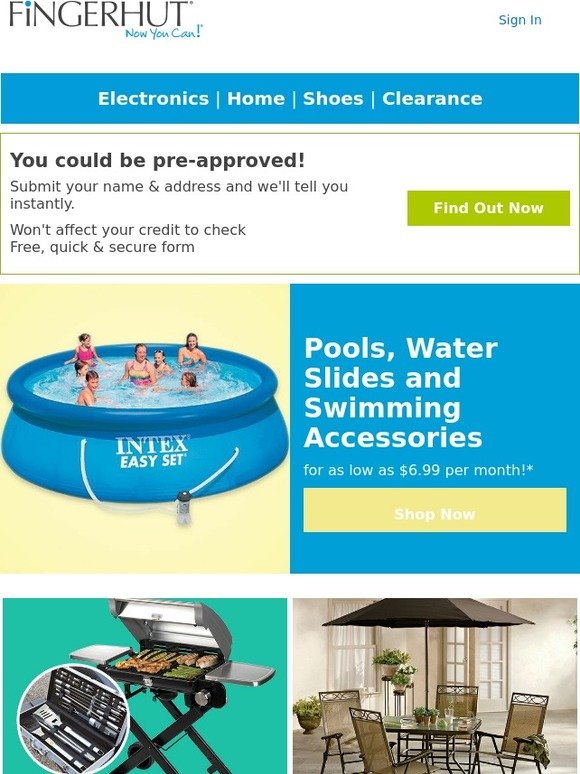 Fingerhut: Fingerhut: Pool floats, loungers, toys – and don’t forget ...
