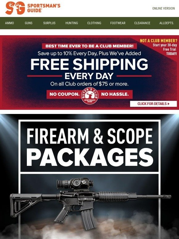 Sportsman's Guide: Take Your Pick from 3 Anderson / ATN Packages! | Milled