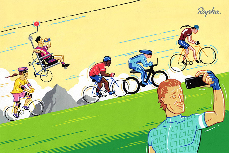 Rapha: Celebrate climbing this July | New Tom Simpson Jersey | Milled