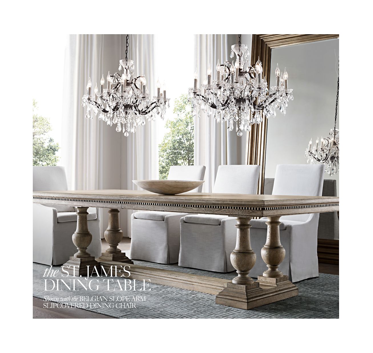 Restoration Hardware: The 19th C. Rococo Chandelier. Designed by ...