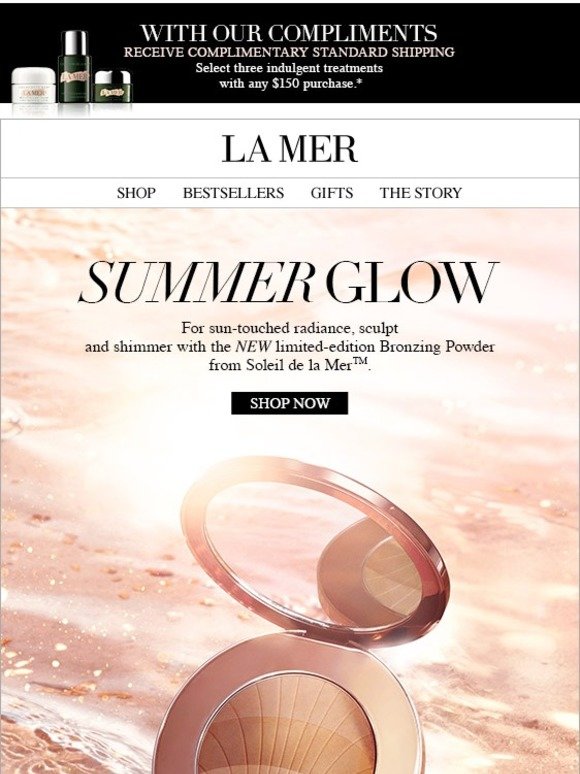 La Mer: Back for a Limited Time—The NEW Limited Edition Bronzing Powder ...