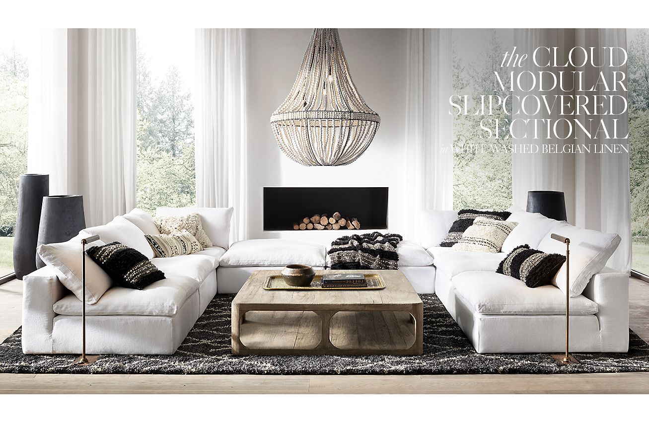 Restoration Hardware: The Cloud. The World's Most Comfortable Sofa ...