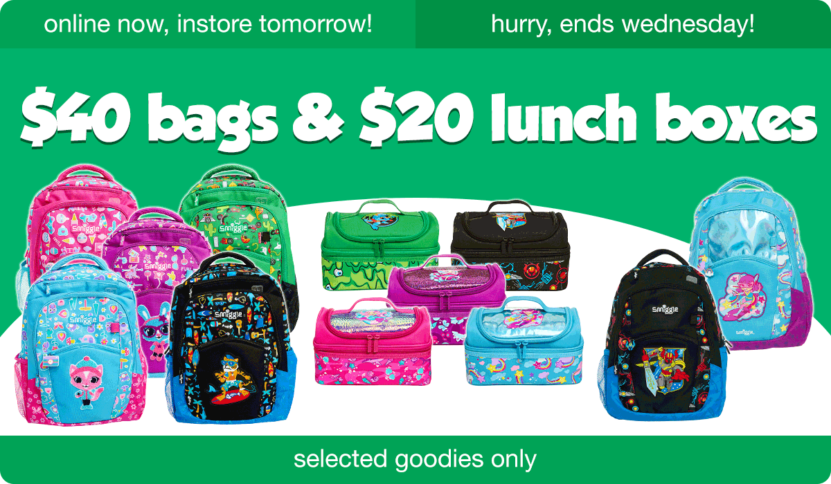 Smiggle: say what?! smiggle says preview the rad new collection! | Milled