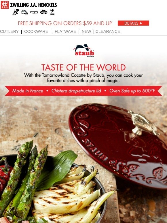 ZWILLING: The Tomorrowland Cocotte By Staub unites the People of ...