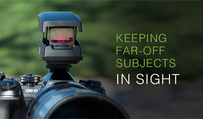 Olympus: EE-1 Dot Sight: Improve Your Long Zoom Photography | Milled