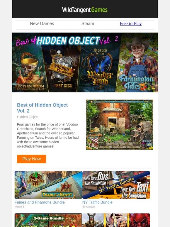 WildTangent Games: Our Games are a Bundle of Fun! 😂 | Milled