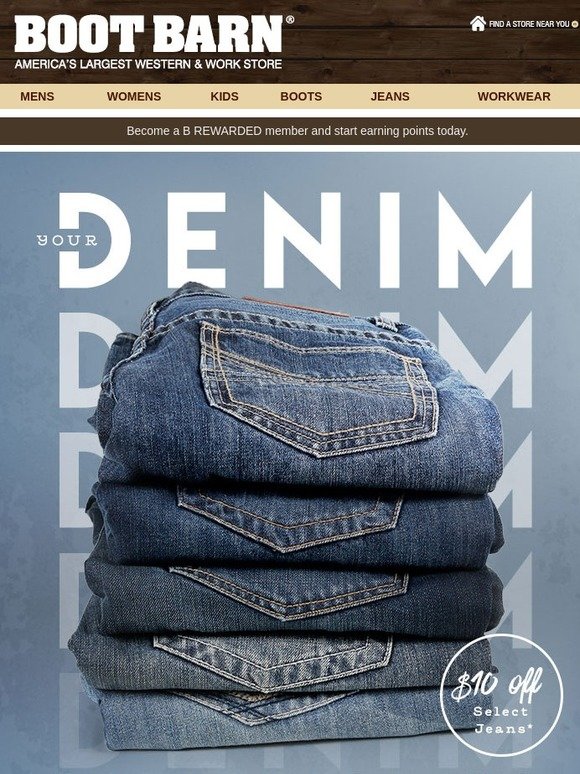 Boot Barn: Your Denim Headquarters – New Arrivals | Milled