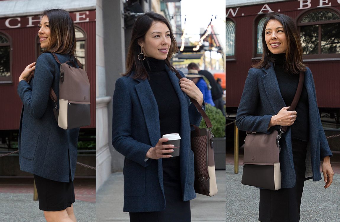 Betabrand: Trilogy Backpack - Good Things Come In 3s! | Milled