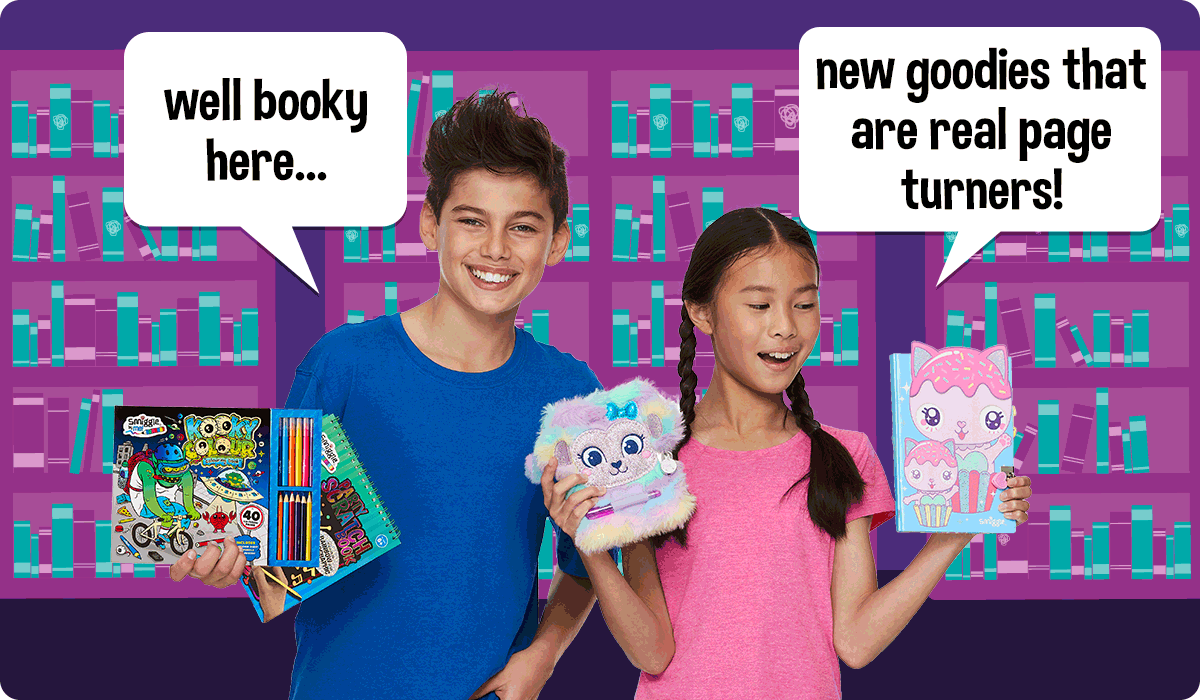 Smiggle: look, new books! | Milled