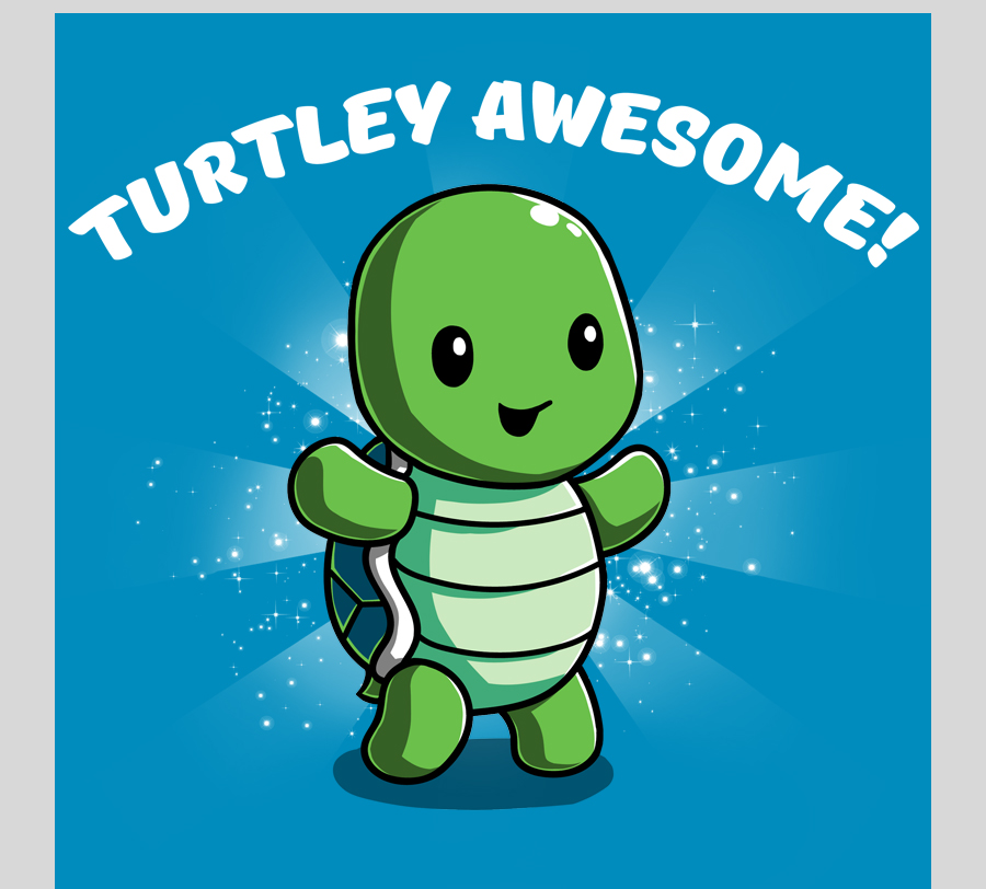 TeeTurtle: 4 TURTLEY AWESOME tees! 🐢 | Milled