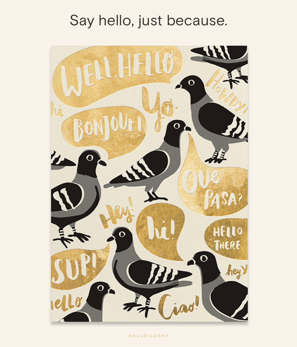 Paperless Post: Just because is a worthy cause. | Milled