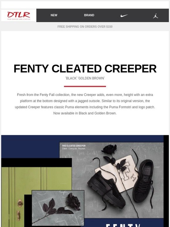 DTLR: Fenty Cleated Creeper | Milled