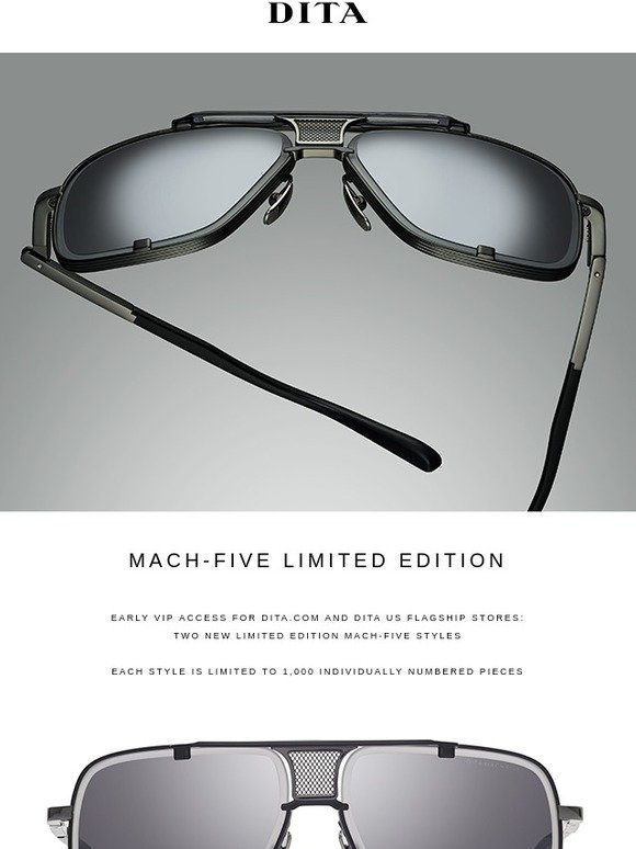 DITA Eyewear: DITA Mach-Five Ltd: Exclusive Access | Milled