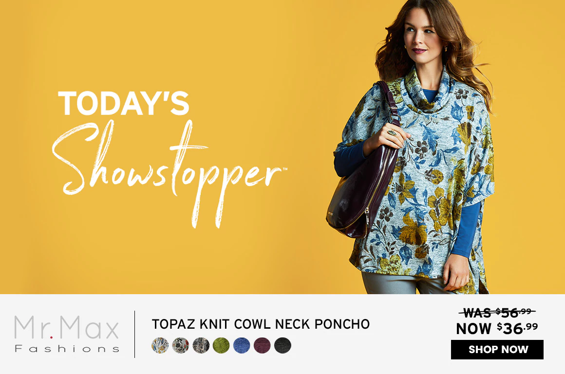 The Shopping Channel: Today's Showstopper™ - Mr. Max Fashions | Milled