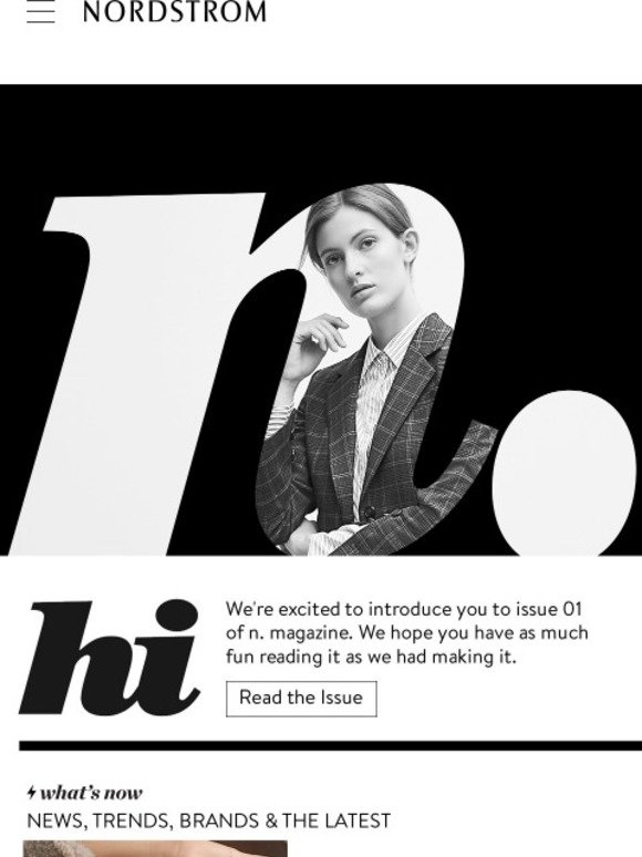 Nordstrom: The first issue of our new magazine is here | Milled