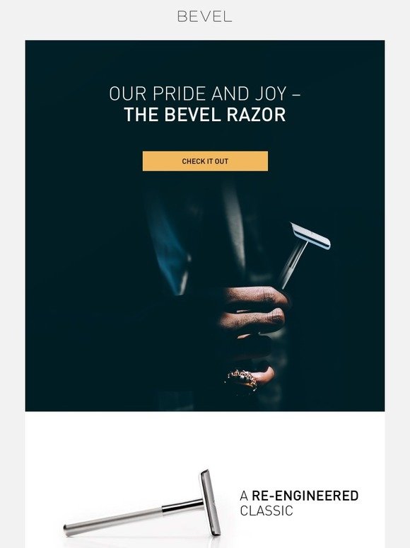 Bevel: Our Bevel Razor Was Designed For YOUR Skin | Milled