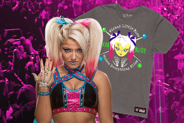 WWE Shop: Alexa Bliss Authentic Tee in the WWE Slam Crate! | Milled