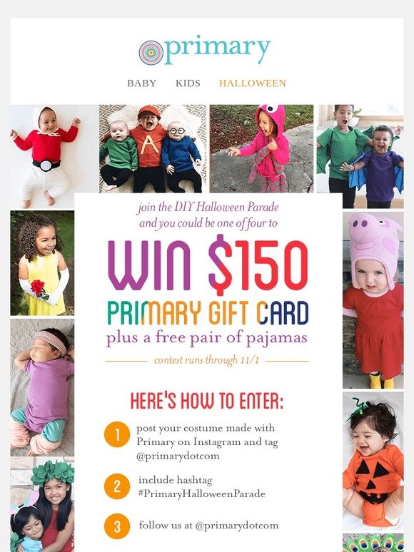 Primary: Three words: DIY costume contest! | Milled