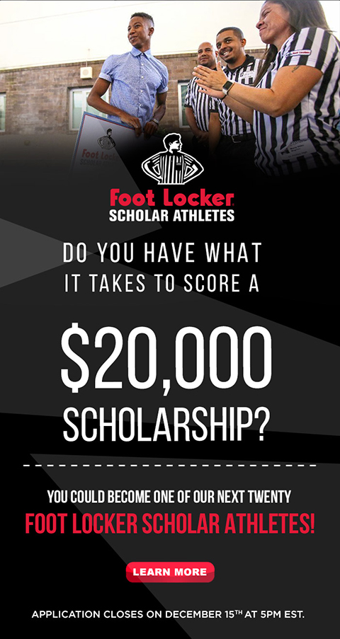 Foot Locker: Do you have what it takes to be a Foot Locker Scholar ...