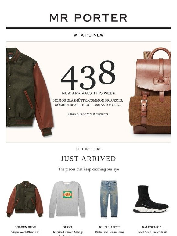 MR PORTER: The Ultimate Style Update... | Milled