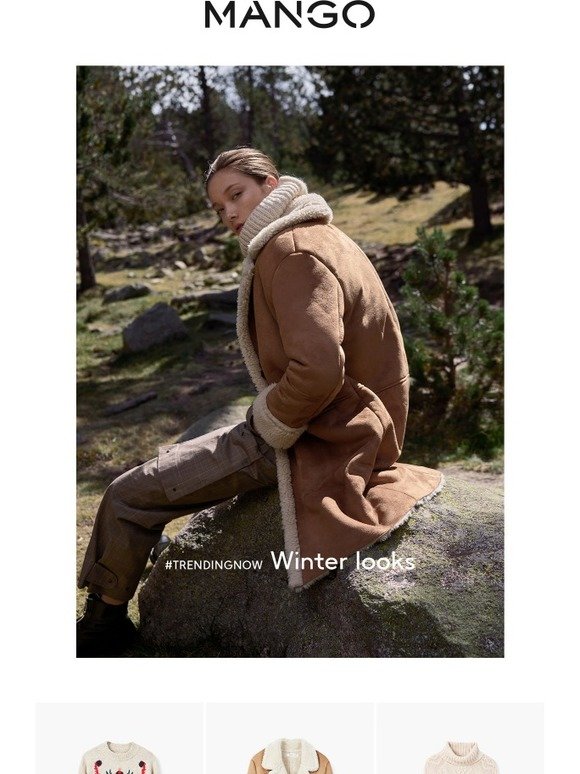 Mango: #Trendingnow The best winter garment selection | Milled
