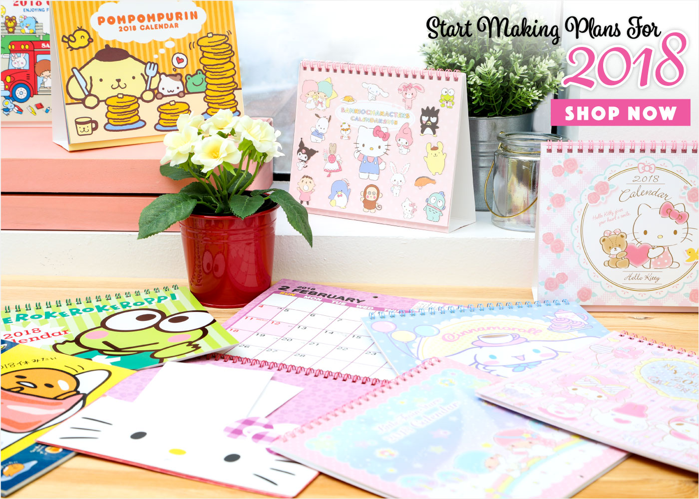 Hello Kitty: Get Ready For 2018 With Our Sanrio Calendars! | Milled
