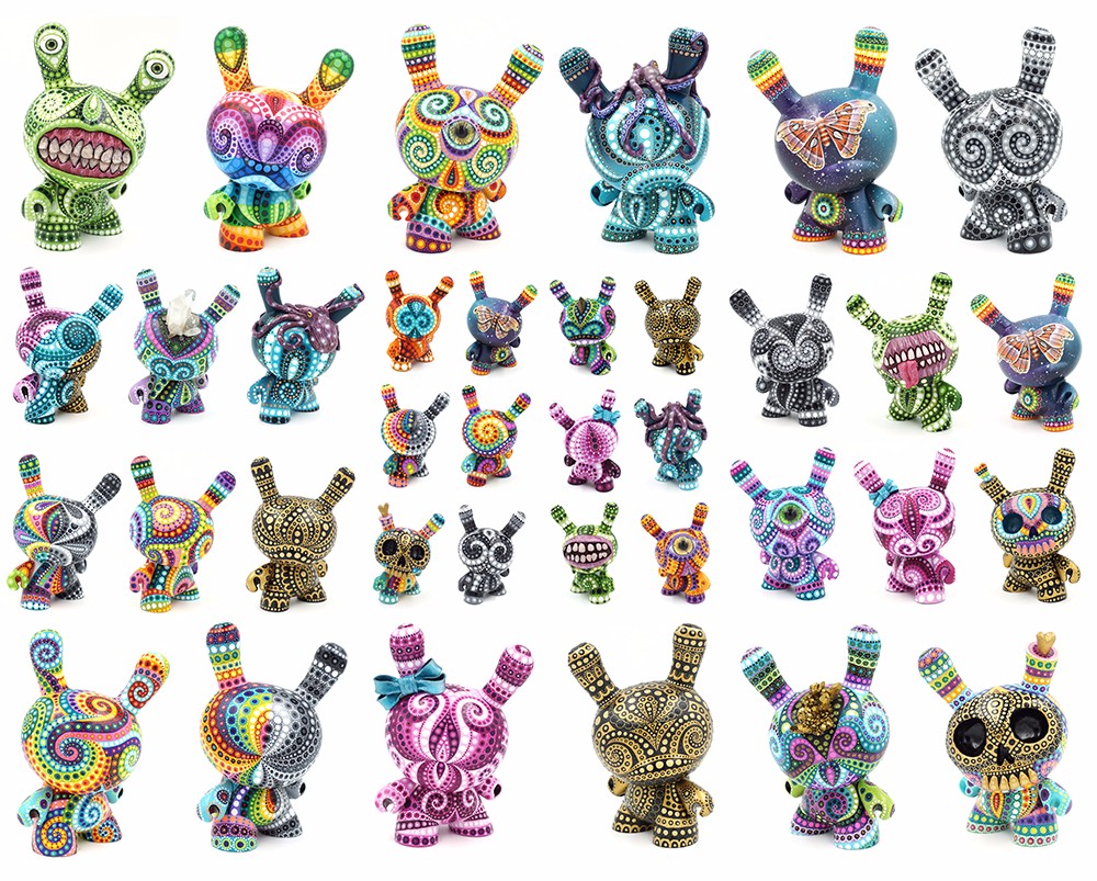 Kidrobot: The 38 Custom Dunny Collection by MP Gautheron is Now ...