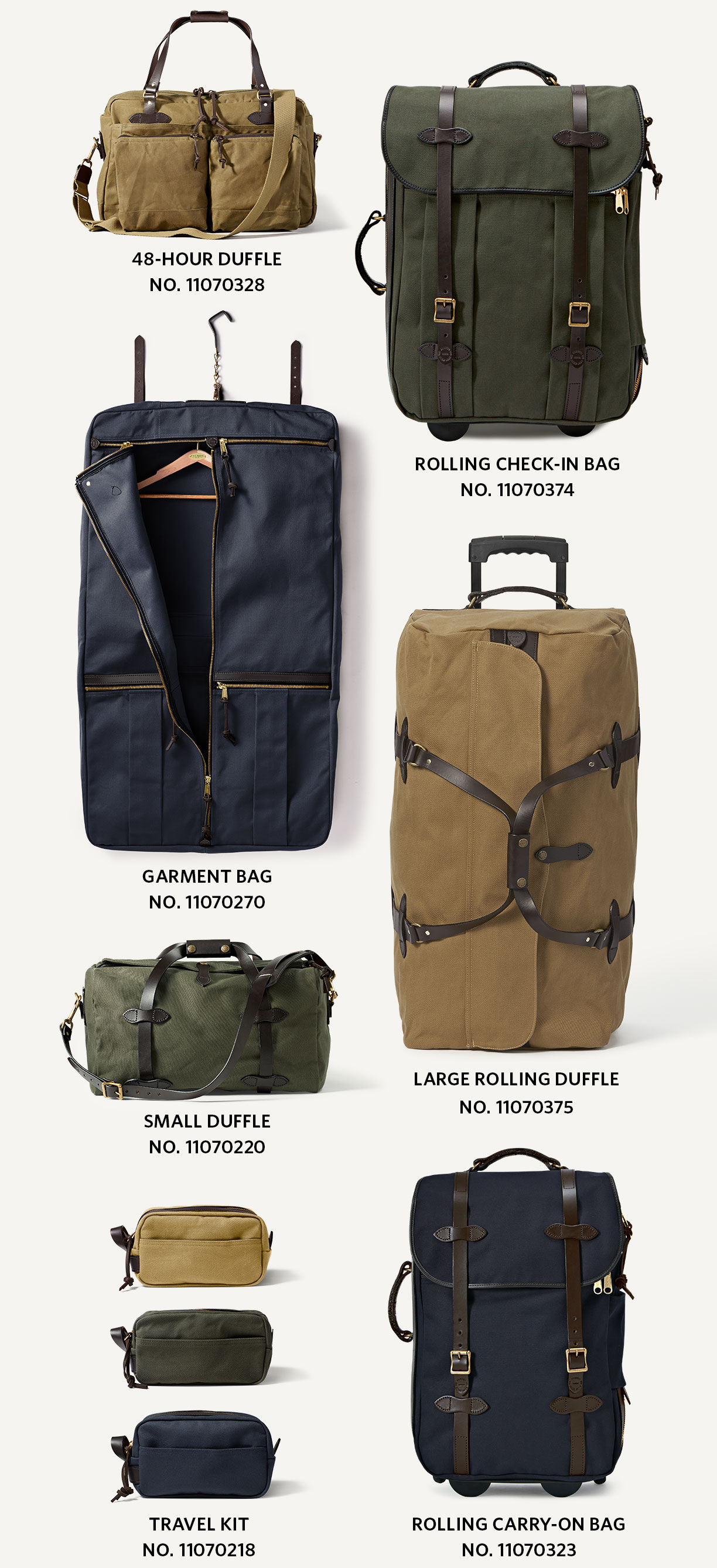 Filson: Filson Luggage For Holiday Travel | Milled