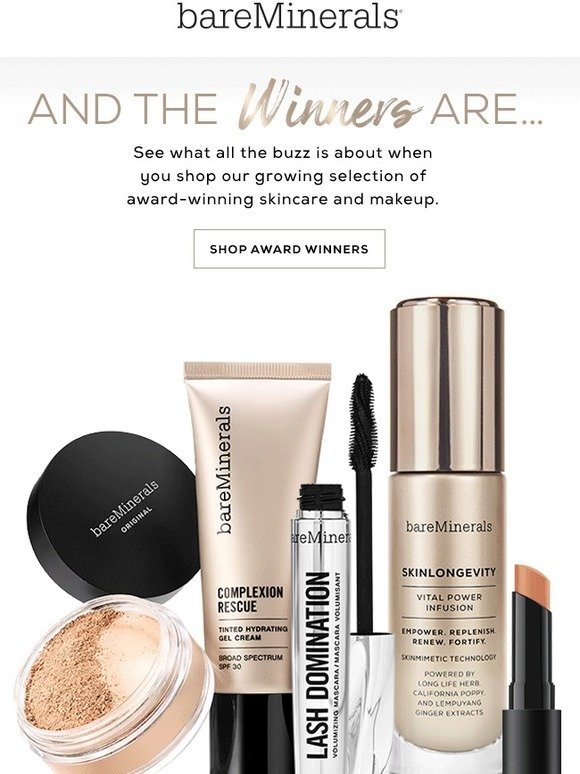 bareMinerals: Time to celebrate... | Milled