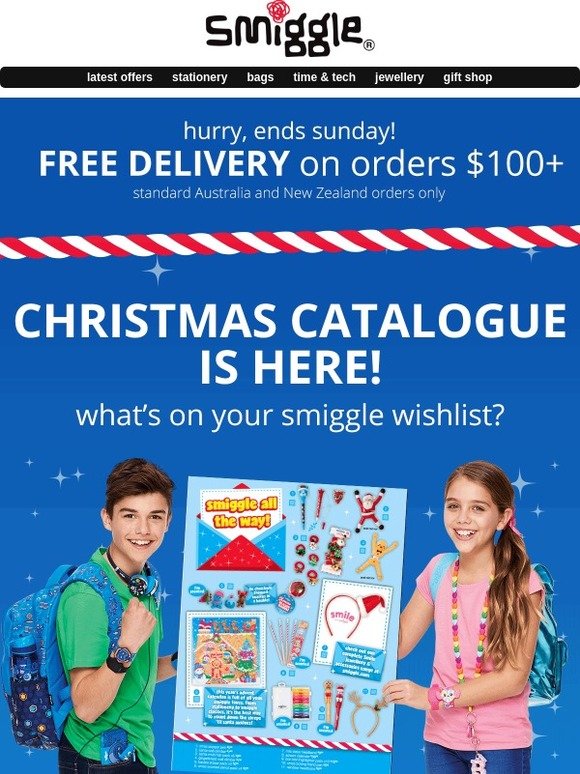 Smiggle: wishing for a smiggle christmas? catalogue is here! | Milled