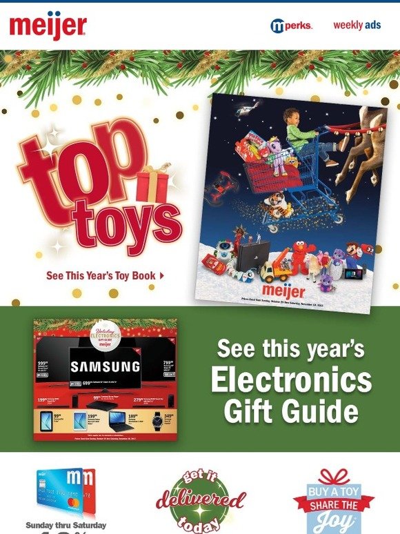 Meijer: They’re here! NEW Toy Book & Electronics Gift Guide! | Milled