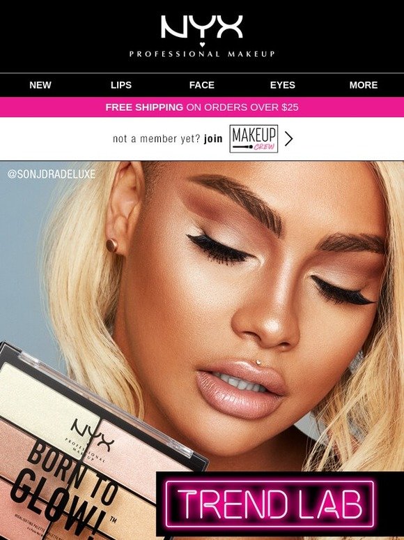 NYX Cosmetics: NEW! For Your Highlighter Obsession | Milled