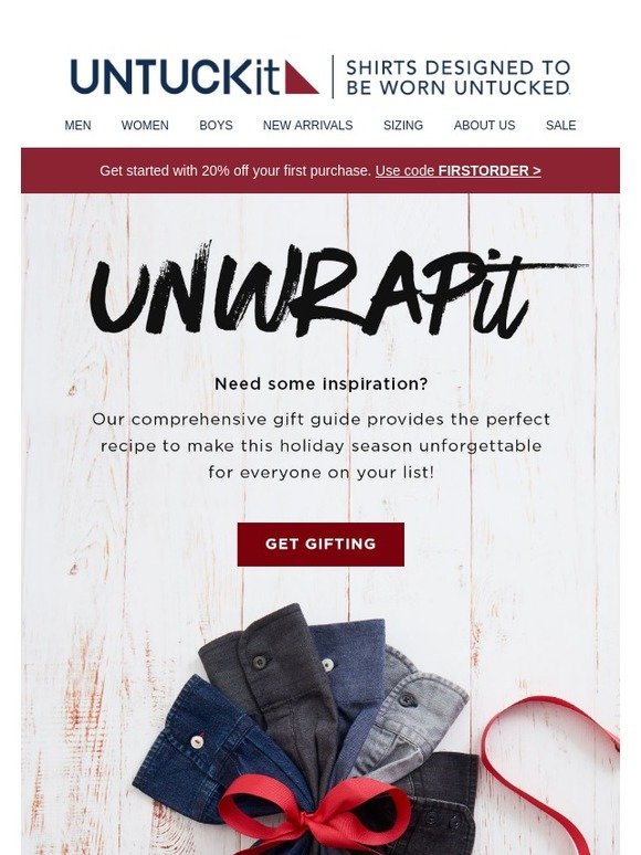 UNTUCKit: Holiday 2017 Gift Guide 🎁 | Milled