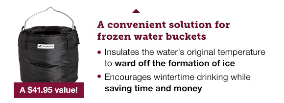 SmartPak Equine: FREE Insulated Water Bucket Cover - Details Inside ...