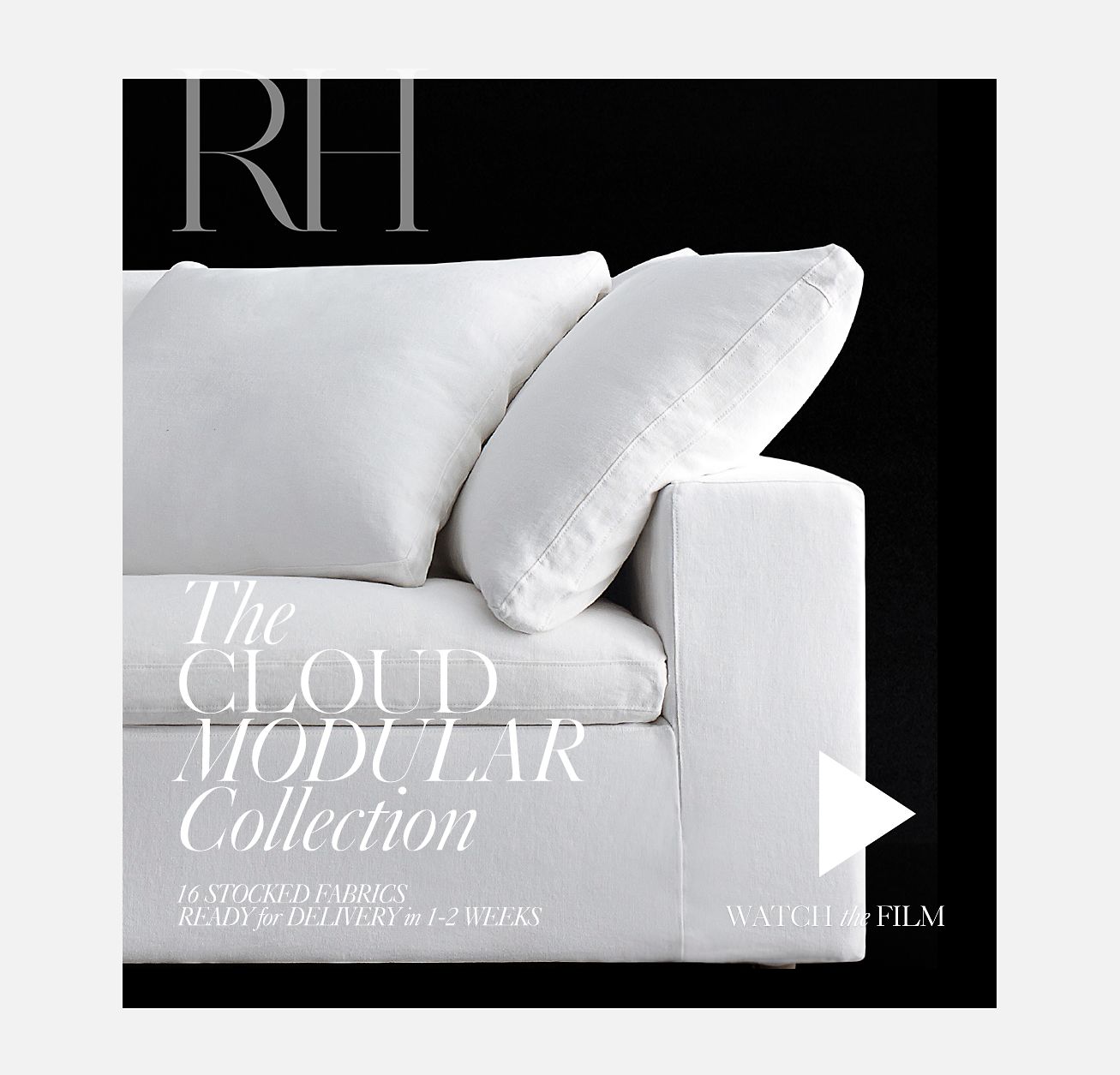 Restoration Hardware: Discover the Cloud Modular Collection | Milled