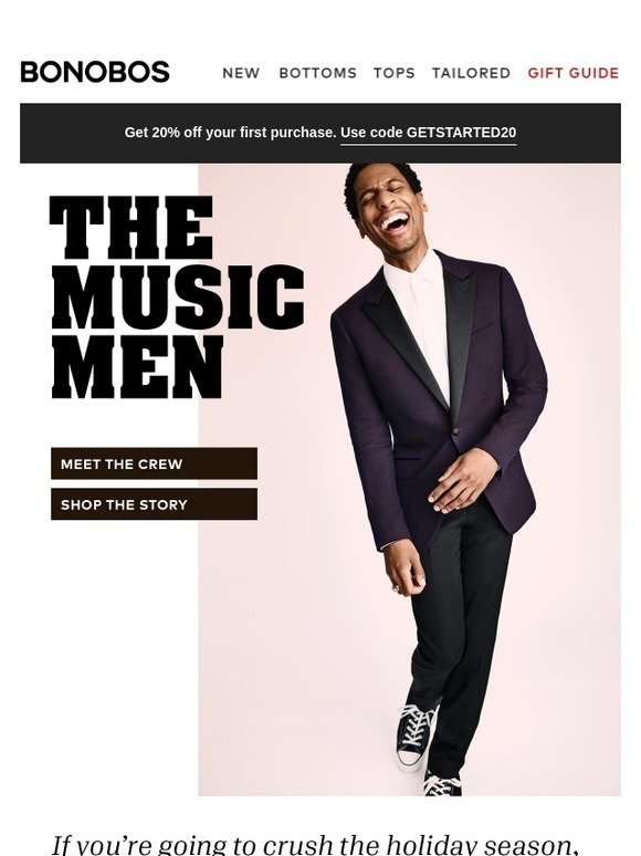 Bonobos: Meet the Music Men Helping Us Celebrate the Holidays. | Milled