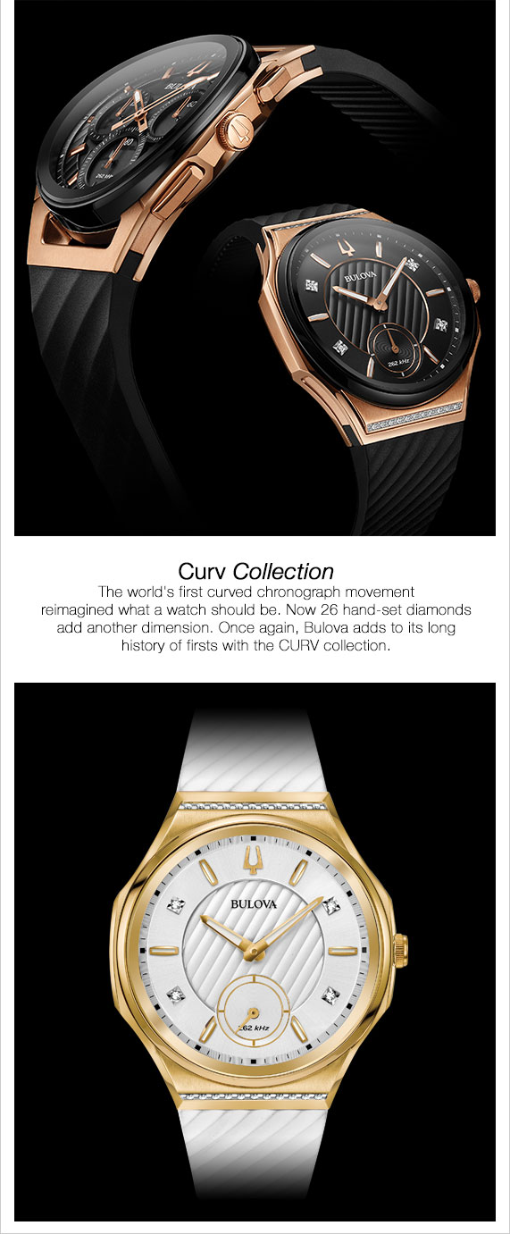 Kay Jewelers: Bulova Presents the World's First Curved Chronograph ...