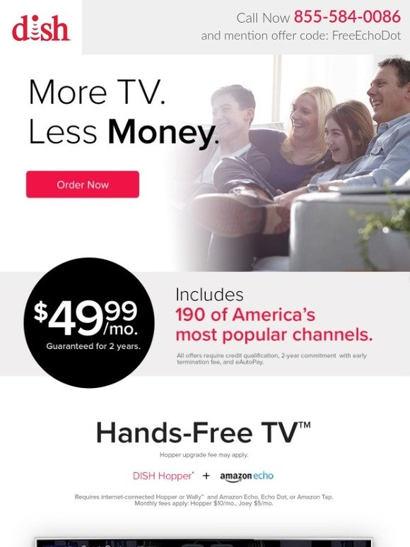 Dish Network: 🎅 THIS is our gift to you for the holiday season! | Milled