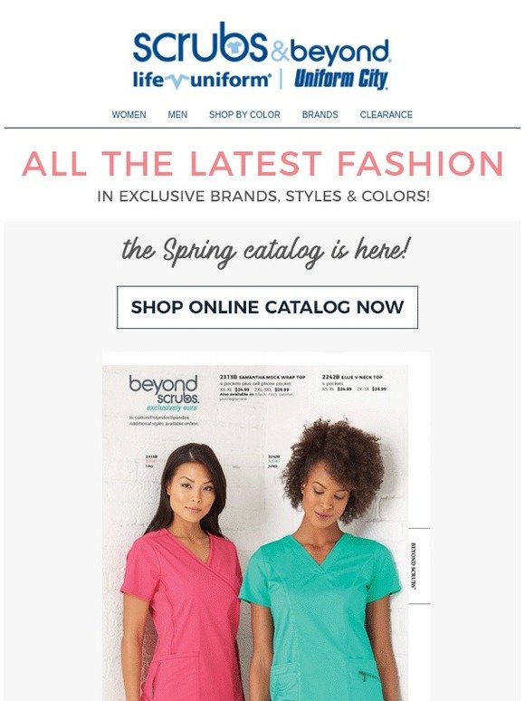 Life Uniform: Check Out the NEW Spring Catalog! | Milled
