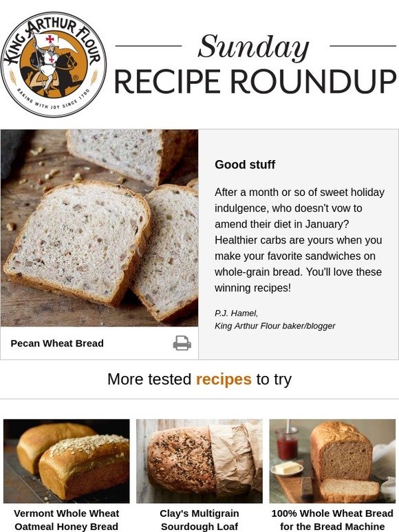 Bread machine recipes king arthur store