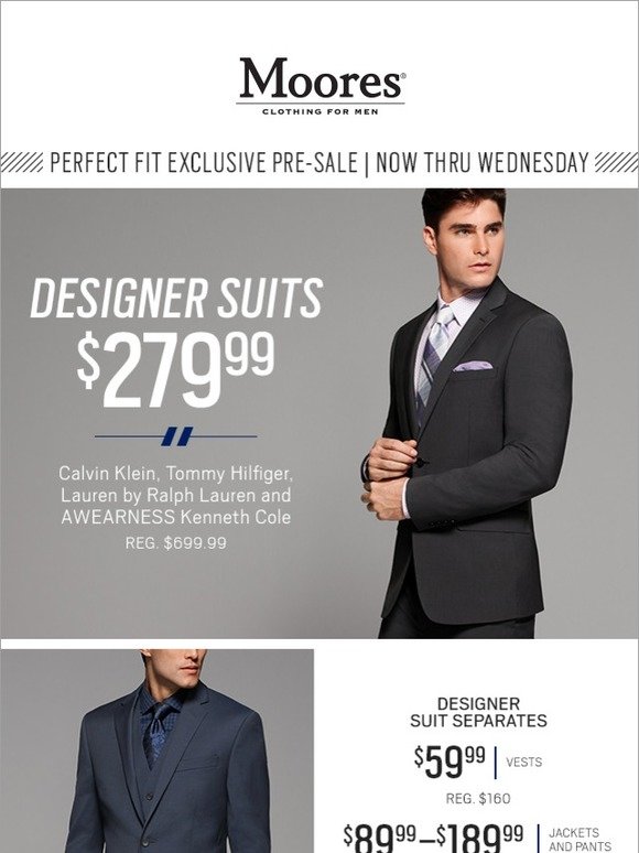 Moores Clothing: It's our Perfect Fit Exclusive Pre-Sale! Now Thru ...