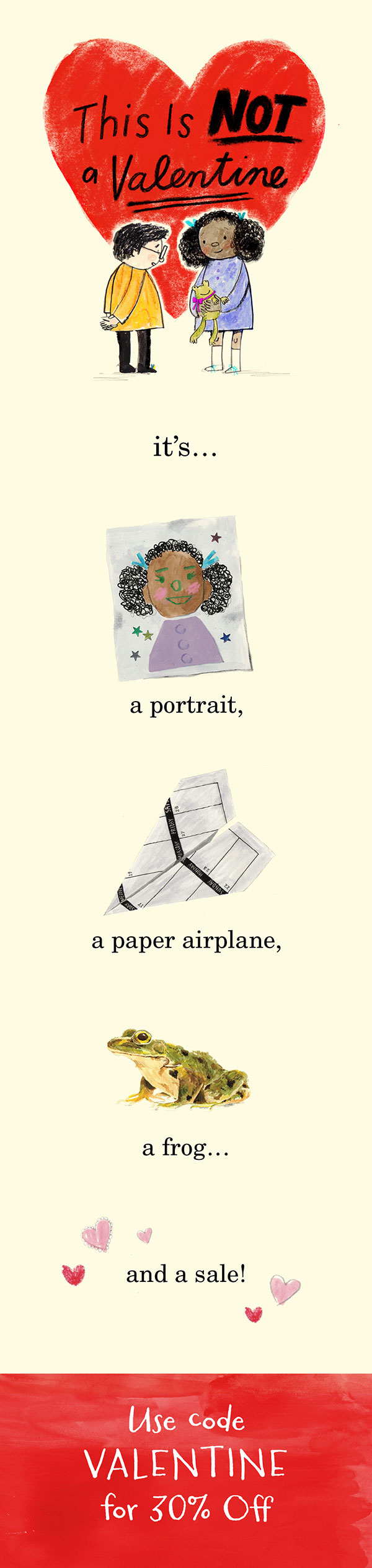 Chronicle Books: This is Not a Valentine 💘 | Milled