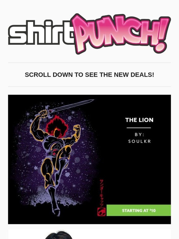 ShirtPunch: Thunder... thunder... thunder... | Milled