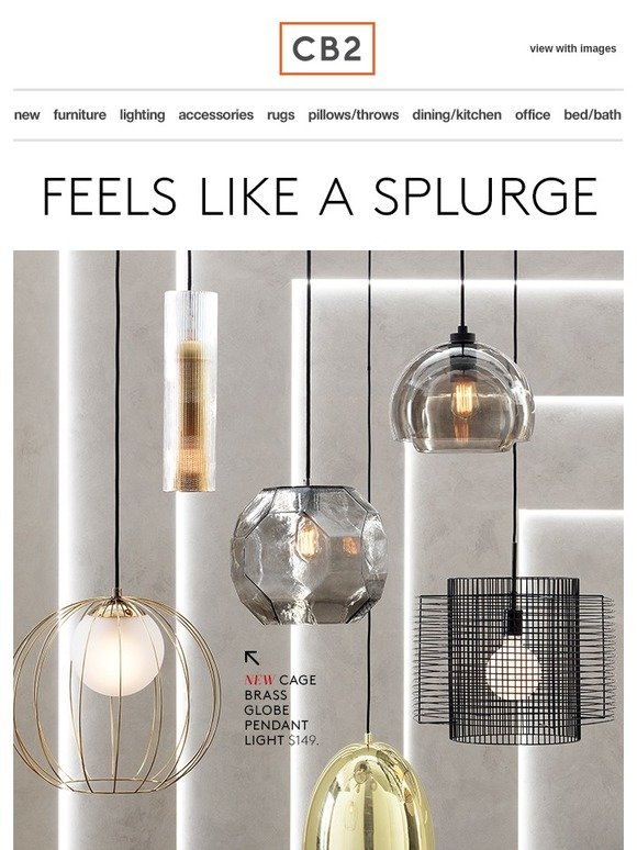 CB2: artful & affordable. | Milled