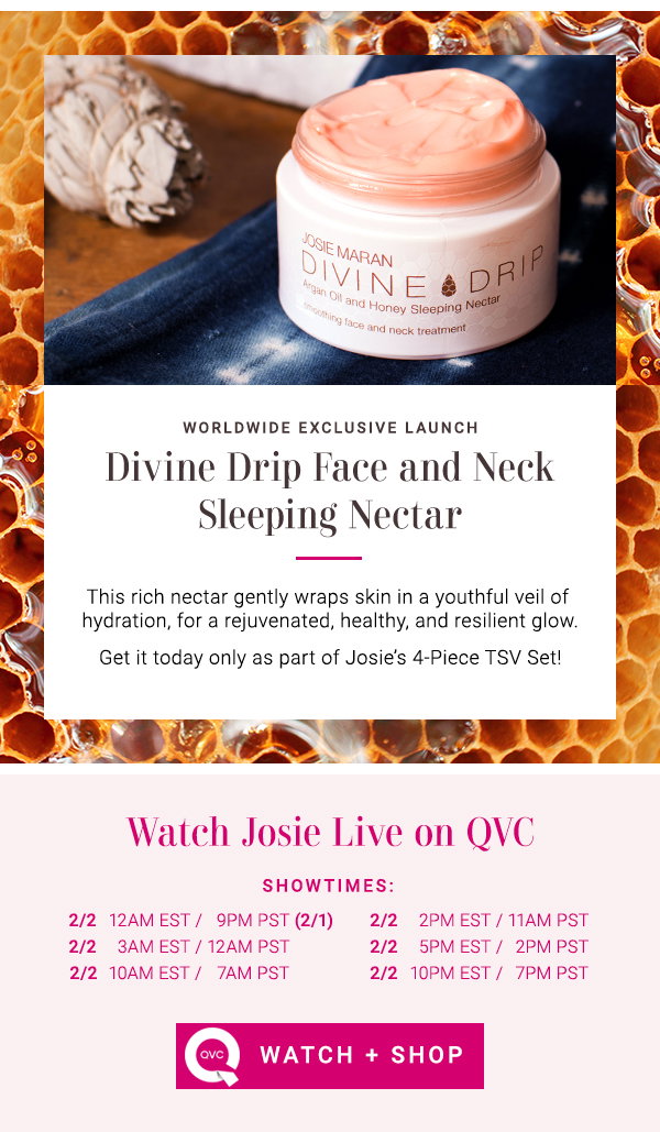 Josie Maran: NEW Exclusives in Today's TSV - Watch Josie on QVC | Milled