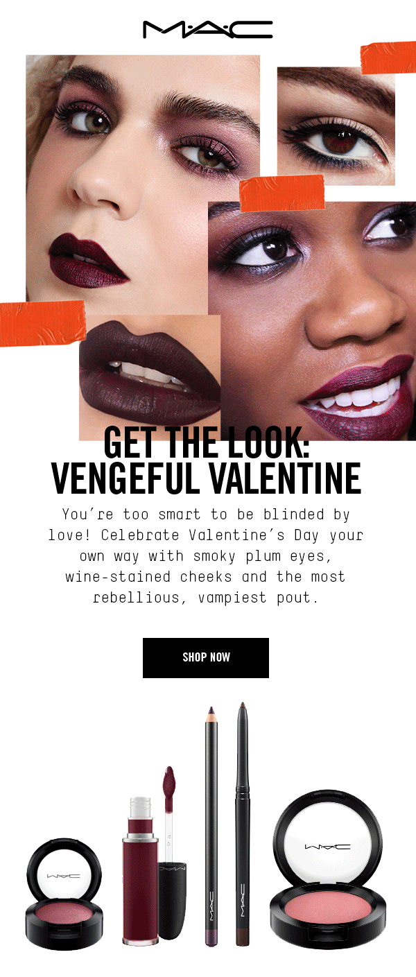 M·A·C: Get the Vengeful Valentine Look for V-day | Milled